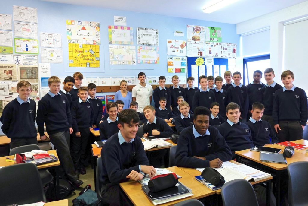 St Gerald s DLS Castlebar Welcomes their own Olympian back to School ...